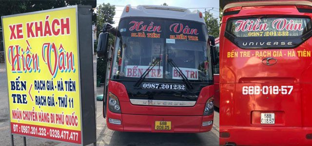 Xe Hiền Vân | Số điện thoại giá vé