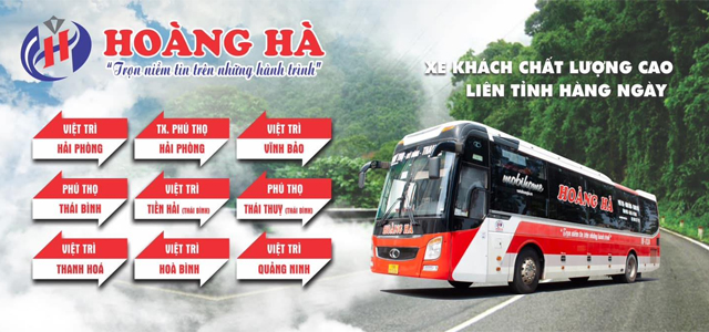 Nhà xe Hoàng Hà Thái Bình, Việt Trì Phú Thọ, Hải Phòng số điện thoại ...